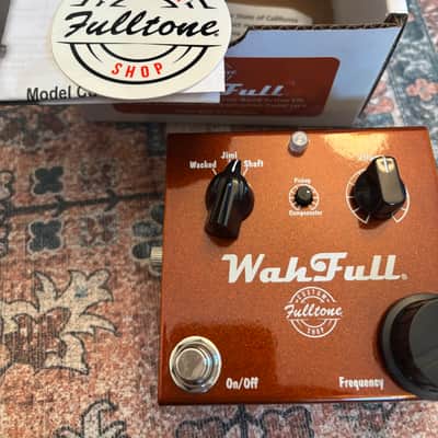 Fulltone CS-WF Custom Shop Wahfull 2010s - Red | Reverb