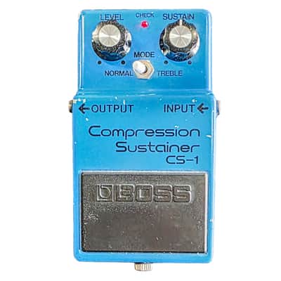 BOSS CS-1 COMPRESSOR SUSTAINER - BLACK LABEL - MADE IN JAPAN | Reverb