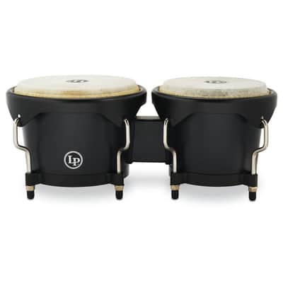 Latin Percussion Discovery II Ultralight Bongos, Onyx | Reverb