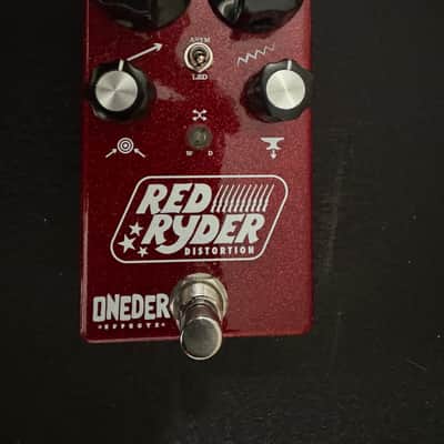 Oneder Effects Red Ryder Distortion 2023 - Present - Crimson | Reverb