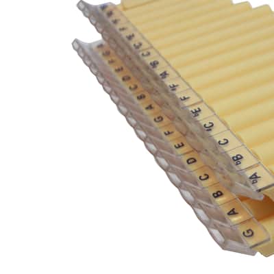 32 Pipes Pan Flute Double Pipes Pan Pipe Eco-friendly Resin | Reverb