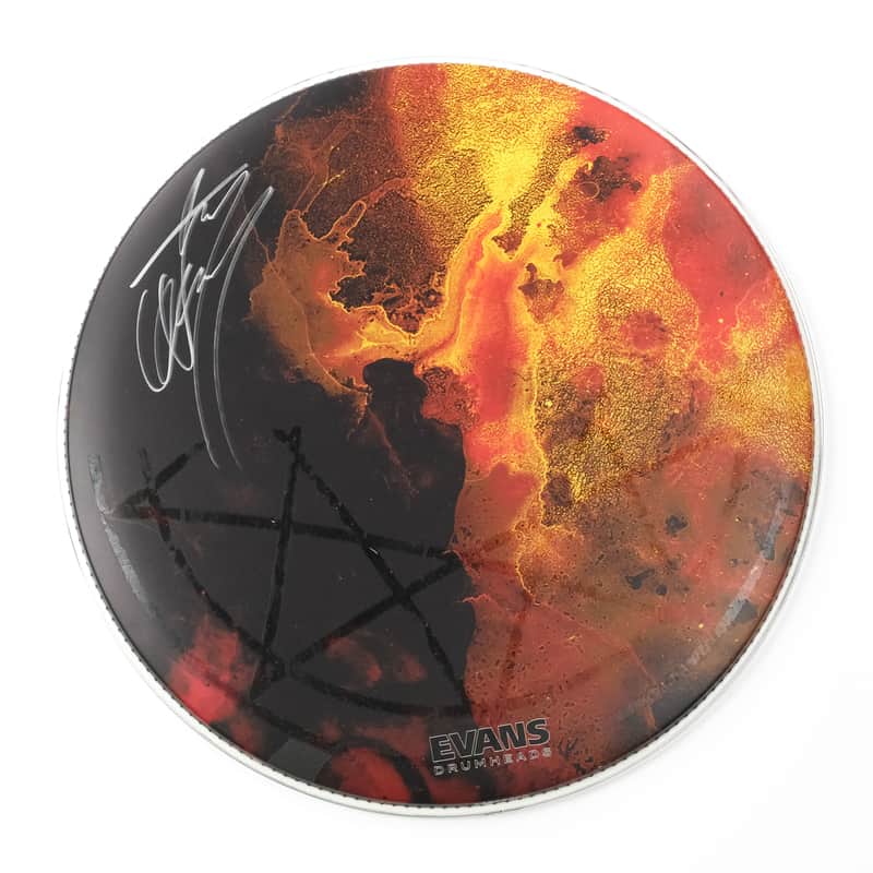 22" Jay Weinberg "Firespray 001 / Nonagram" Art Kick | Reverb