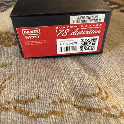 MXR M78 Custom Badass '78 Distortion 2011 - Present - Red | Reverb