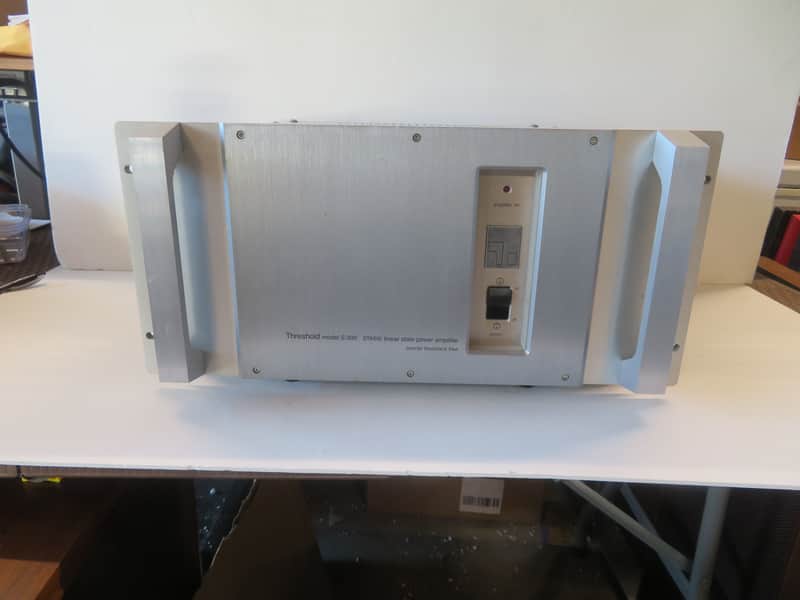 Threshold S300 Stasis Linear Phase Power Amplifier early | Reverb