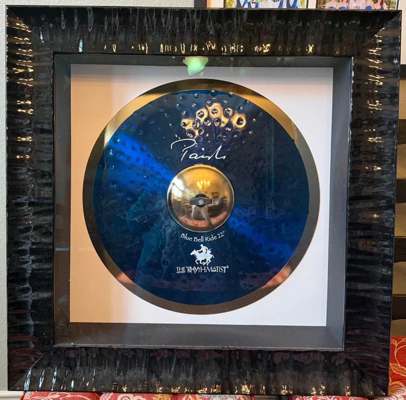 Paiste Limited Edition 22” Stewart Copland Blue Bell ride | Reverb