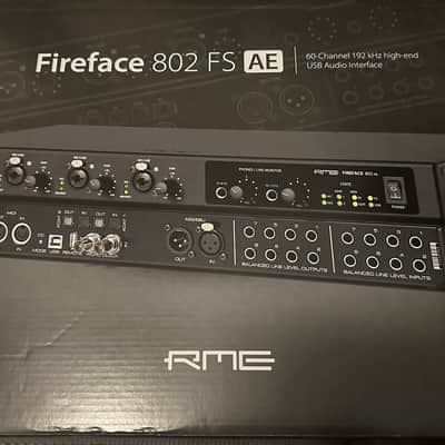 RME Fireface 802 FS AE USB 2.0 Audio Interface - Black | Reverb