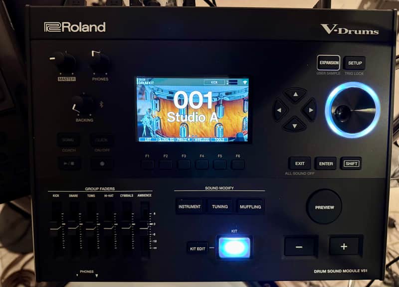 Roland V51 V-Drum Sound Module 2025 - Present - Black | Reverb