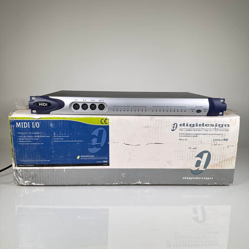 Digidesign MIDI I/O MH041 Peripheral Audio Interface | Reverb