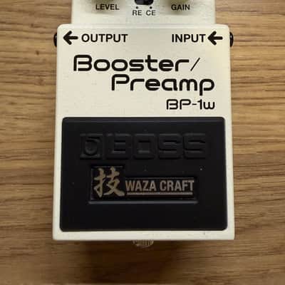 Boss BP-1W Booster / Preamp Waza Craft 2023 - Present - White | Reverb