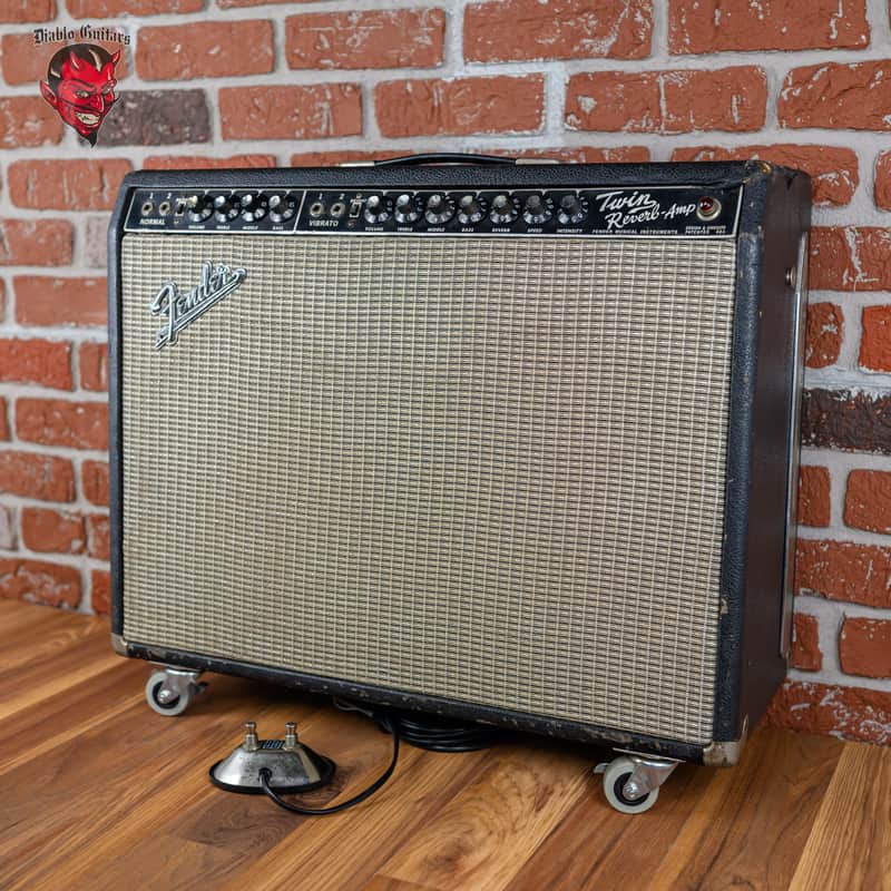 Fender Twin Reverb 2-Channel 85-Watt 2x12" Guitar Combo 1967 | Reverb