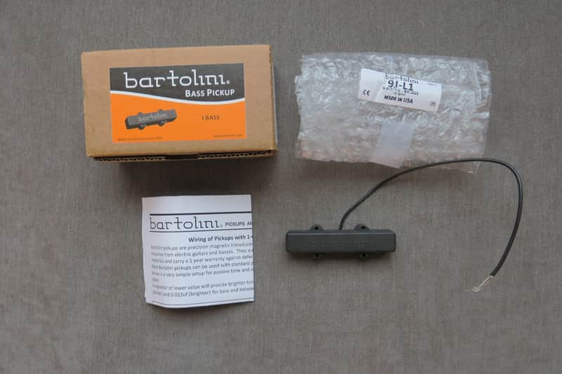 Bartolini 9J-1L Jazz Bridge Pickup Like New | Reverb