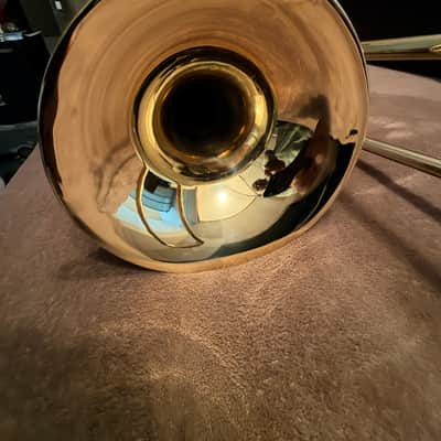 Bach 42BO Stradivarius Series Tenor Trombone with Open Wrap F | Reverb
