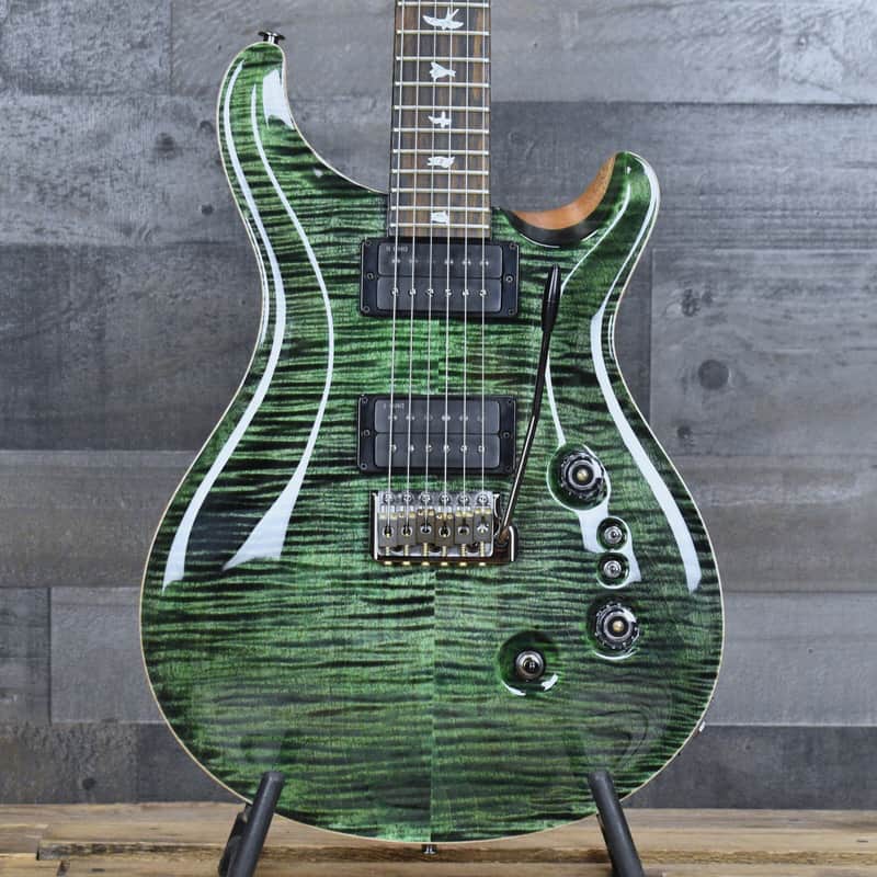 Paul Reed Smith 10-Top Custom 24-08 - Sage with Hardshell | Reverb