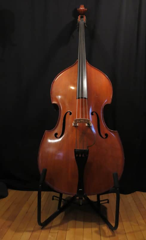 Karl Knilling Early 90s Bucharest 3/4 Upright Bass | Reverb