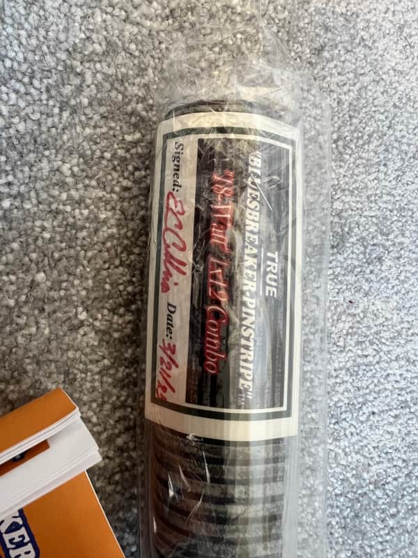 EC Collins Bluesbreaker Pinstripe Grillcloth For Marshall | Reverb UK