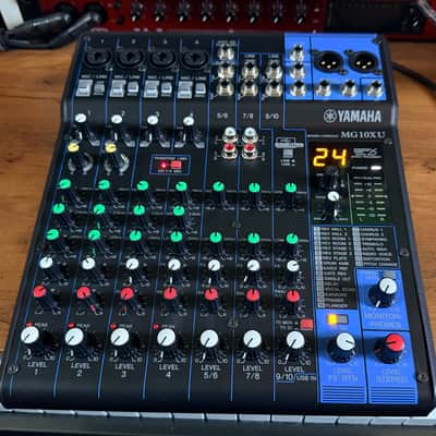 Yamaha MG10XU 10-Channel Analog Mixer 2016 - Present - Black | Reverb