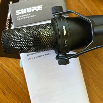 Shure SM7B Cardioid Dynamic Microphone 2001 - Present - Black | Reverb