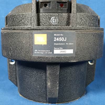 JBL 2450J 100w 16ohm 4-inch High-Frequency Compression Driver | Reverb