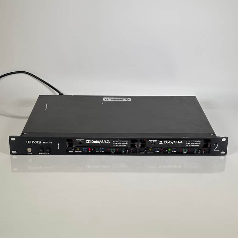 Dolby 363 Spectral Recording 2-Channel Processor w/ 2x SR/A | Reverb