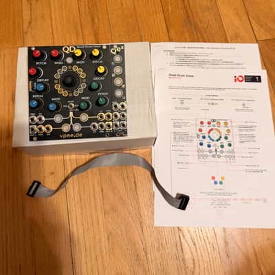 vpme.de QD Quad Drum Voice w/ Expander Eurorack synth sampler | Reverb