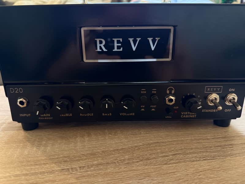 REVV Dynamis D20 20-Watt Guitar Amp Head Black | Reverb
