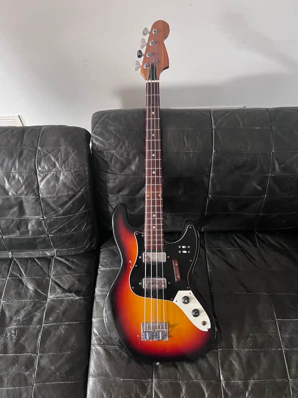 Made In Japan Short scale Jazz Bass 60’s - Vintage Sunburst | Reverb