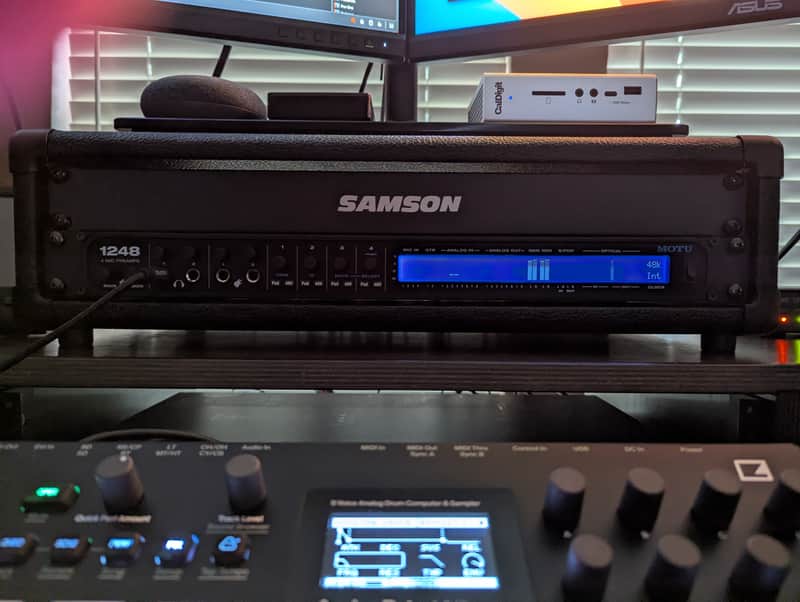 MOTU 1248 Audio Interface + Apple TB Cable & Adapter + Backup | Reverb