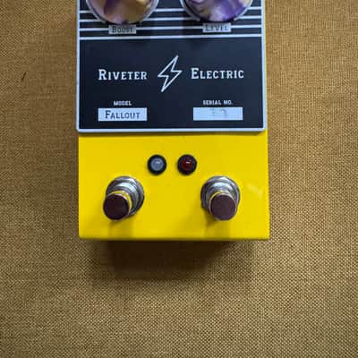 Riveter Electric Fallout Fuzz 2026 - Yellow | Reverb