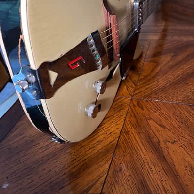 Gretsch Rambler 6115 1957-1961 - White +Blakc | Reverb