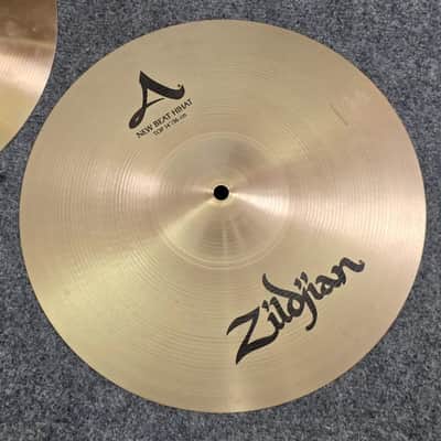 Used Zildjian New Beat Hi Hat Cymbals 14" - Good | Reverb