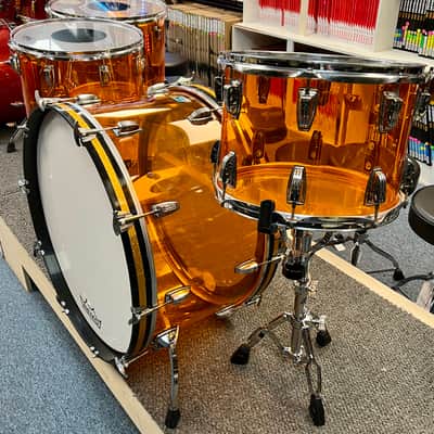 Ludwig Vistalite 1970’s Amber “John Bonham” Style Kit - Pre | Reverb