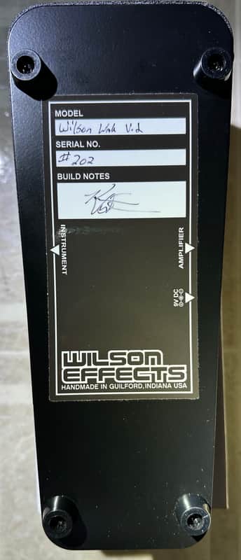 Wilson Effects Wah V2 2025 | Reverb