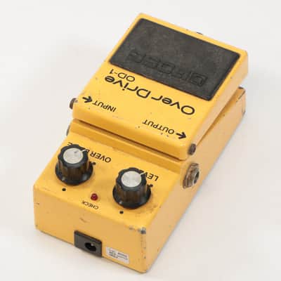 BOSS OD-1 Overdrive Made in Japan ACA Black Screws JRC4558DD | Reverb