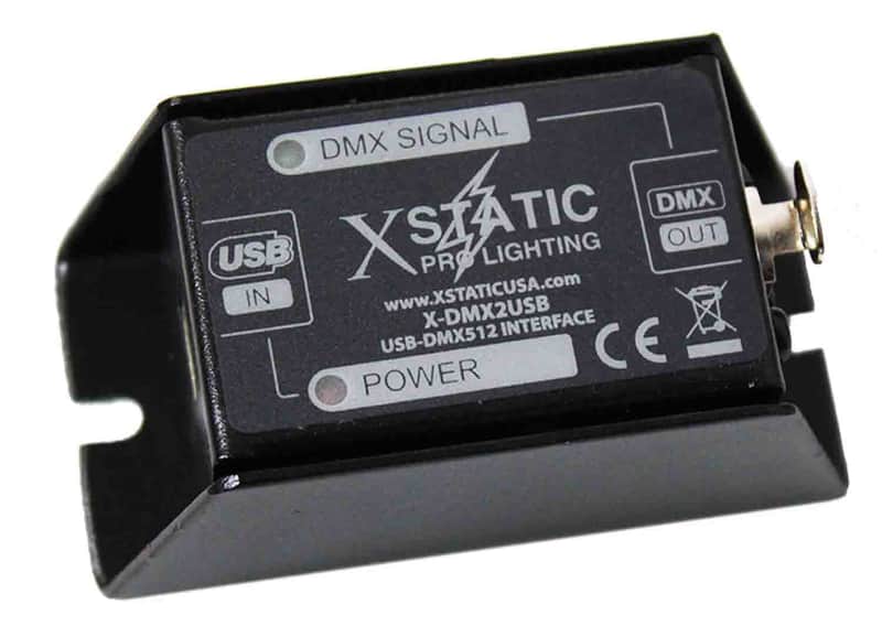 ProX X-DMX2USB USB to DMX 512 Converter Interface Open DMX | Reverb