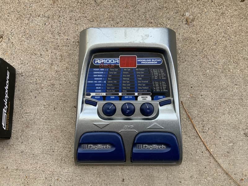 DigiTech RP100A - Silver | Reverb