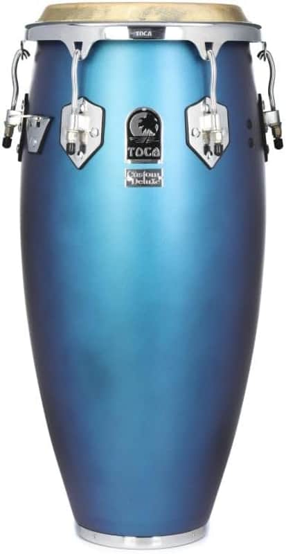 Toca Conga Custom Deluxe 11-3/4" Drum - Matte Blue | Reverb