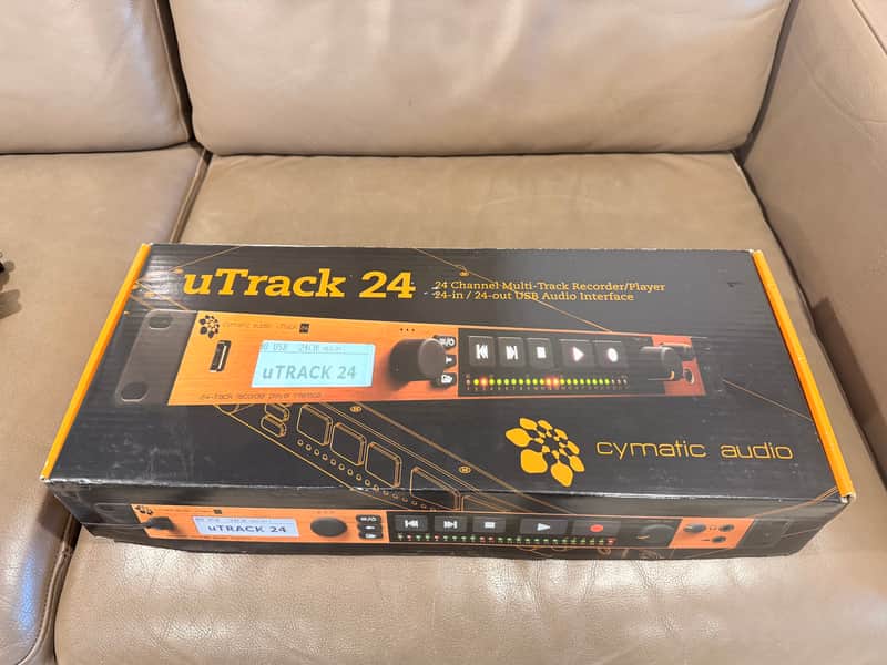 Cymatic Audio uTrack 24 | 24-Track Playback & Interface + 2x | Reverb