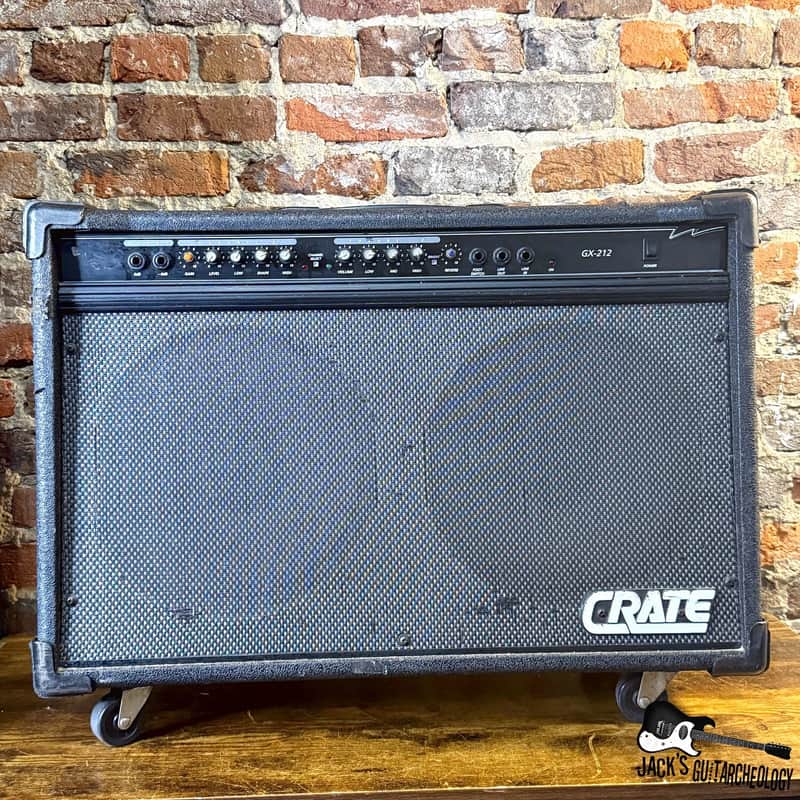 Crate GX-212 Combo Amp (1990s - Black) | Reverb