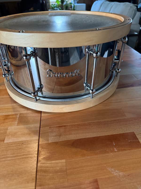 Dunnett “Hunter” 6x13” Stainless Steel Snare 2006 - Stainless | Reverb