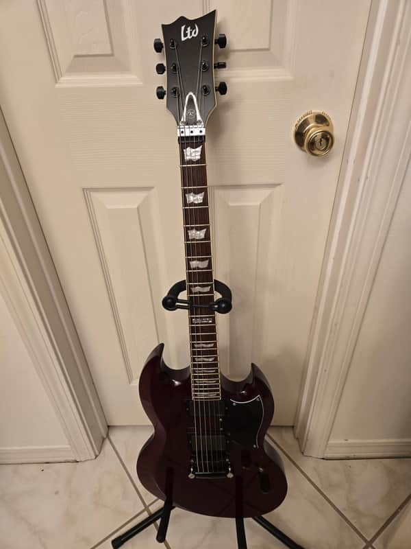 ESP LTD Viper-400 2005 - Black Cherry | Reverb