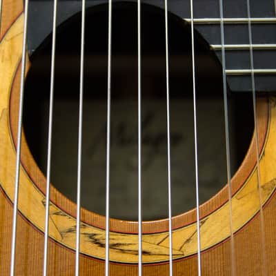 Milagro Alto 11c 11 string alto classical harp guitar | Reverb