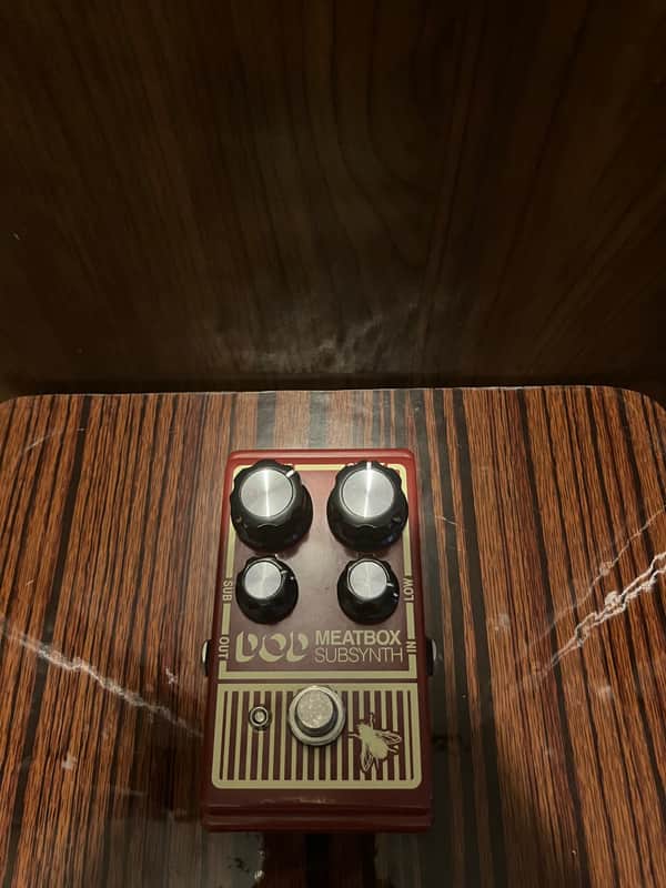 DOD Meatbox Sub Synth Reissue 2010s - Red | Reverb