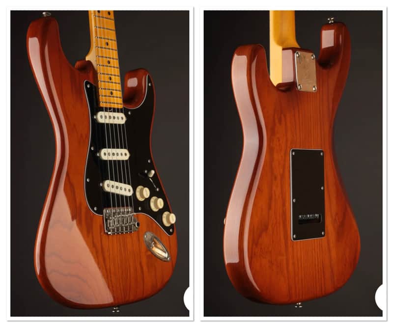 Don Grosh NOS Retro Timeworn Walnut Finish Maple Neck / Swamp | Reverb