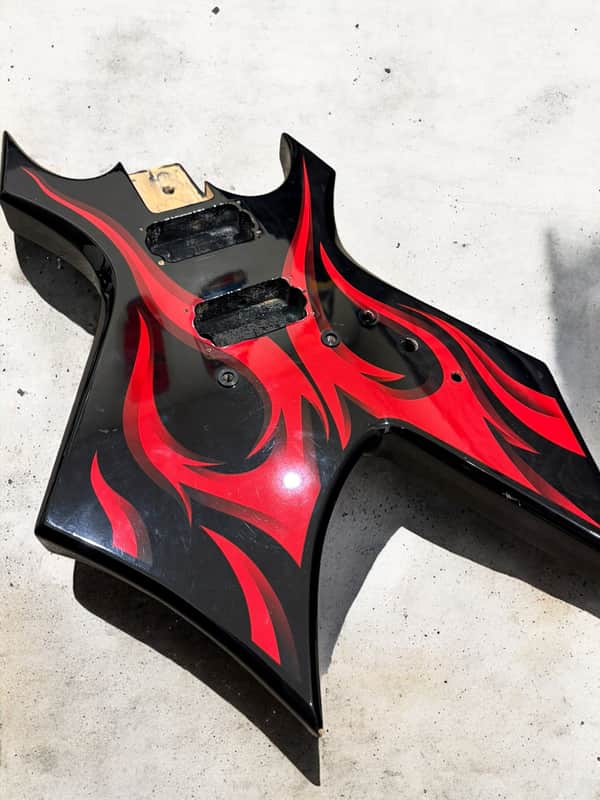 BC Rich Warlock Kerry King Signature Wartribe Body MIK | Reverb