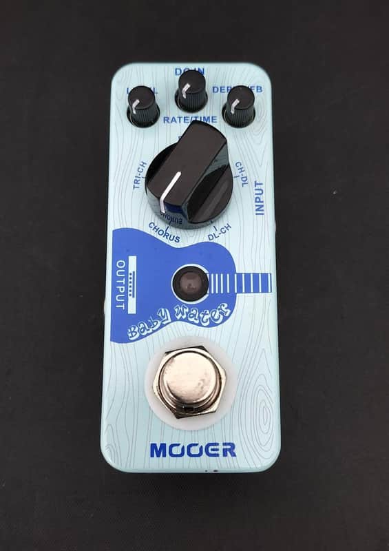 MOOER BABYWATER Effects Pedal Compact Reverb for Guitar | Reverb UK