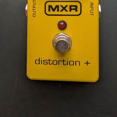 MXR M104 Distortion + 1995 - Present - Yellow | Reverb