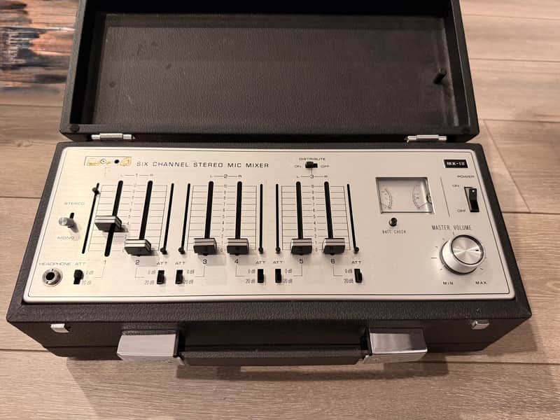 Sony MX-12 Mid-70s - Black | Reverb