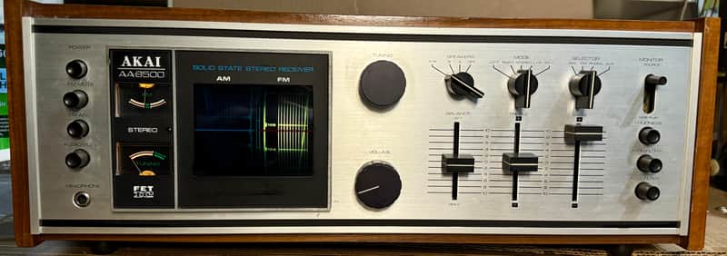 AKAI AA-8500 Solid State Stereo Receiver – Tested – Rare – | Reverb