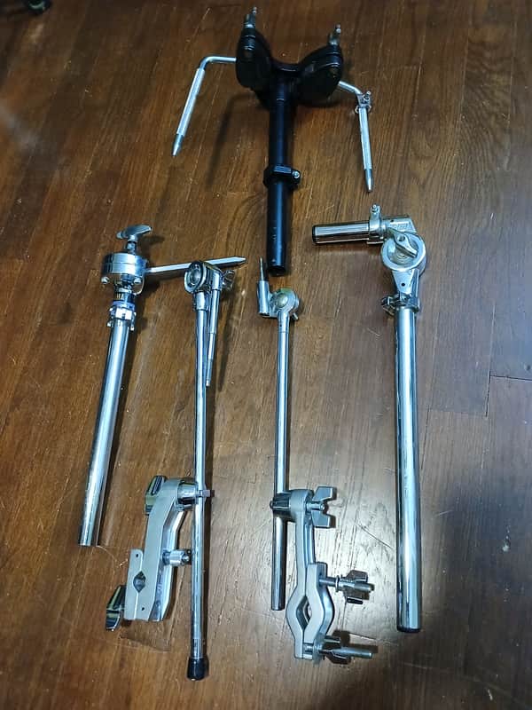 LOT Various Drum Hardware Pearl Yamaha mounts stands more | Reverb