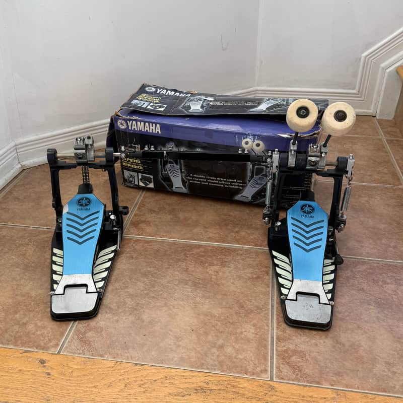 Yamaha Flying Dragon Double Bass Drum Pedals Chain Drive | Reverb